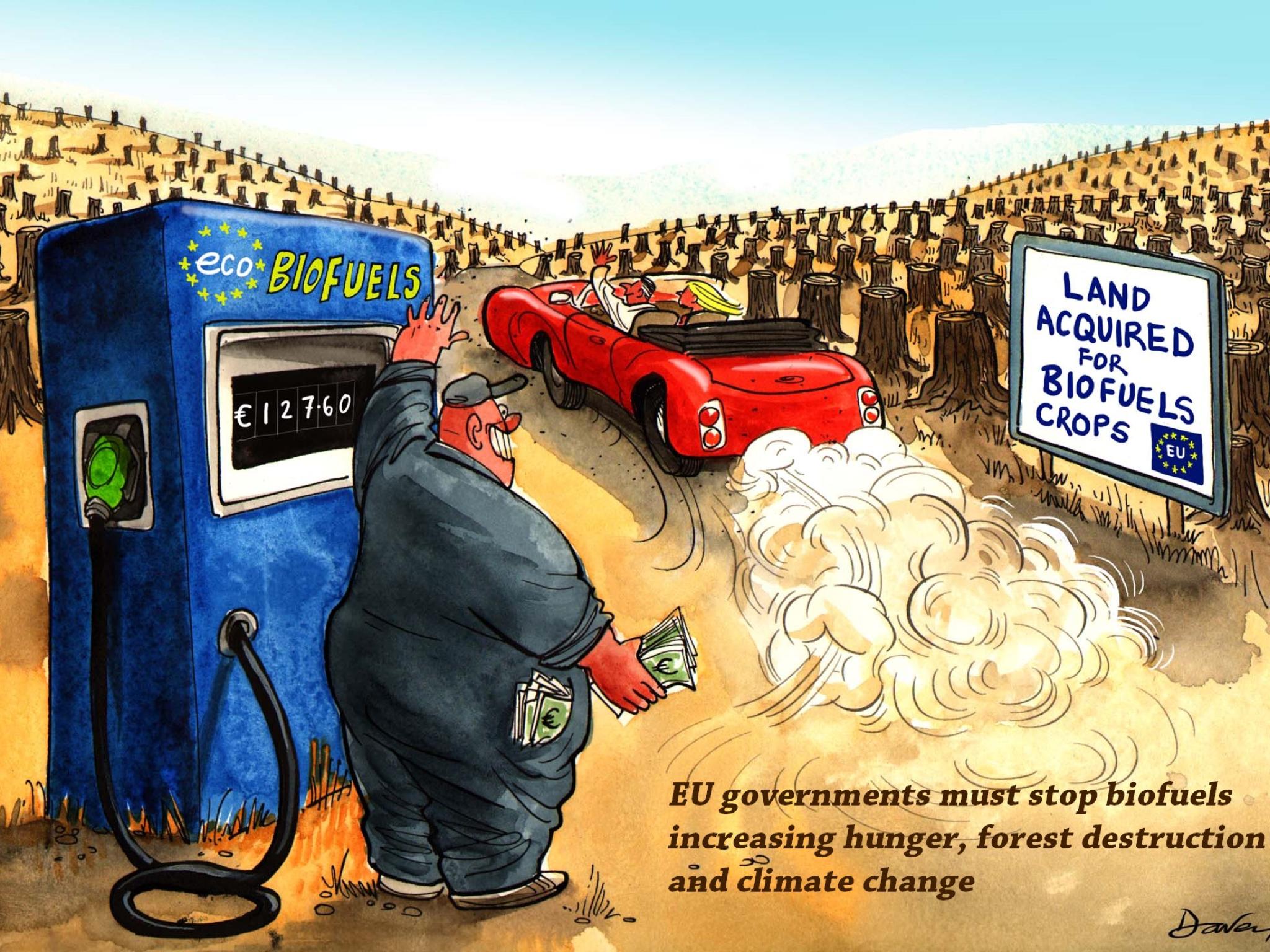 Agrocarburants : mais que fait l'Europe ? | France Nature Environnement